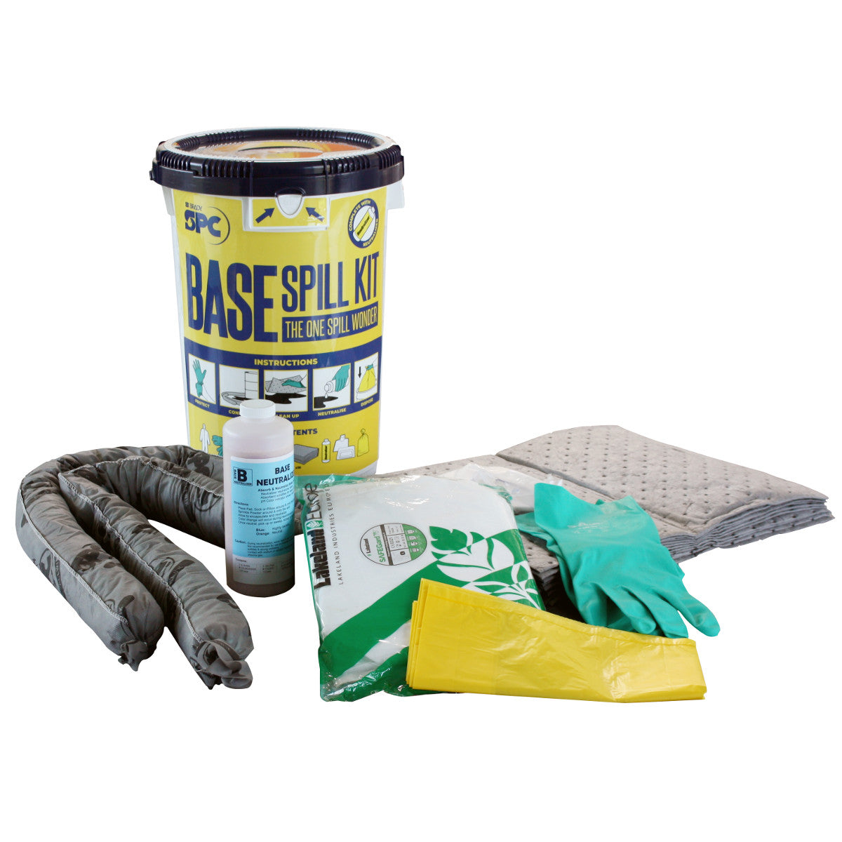 Spill interventie kit - basen – Absorptieshop