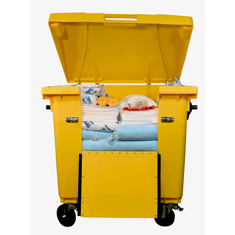 Spill kit container 1.000 liter - Oil only – Absorptieshop